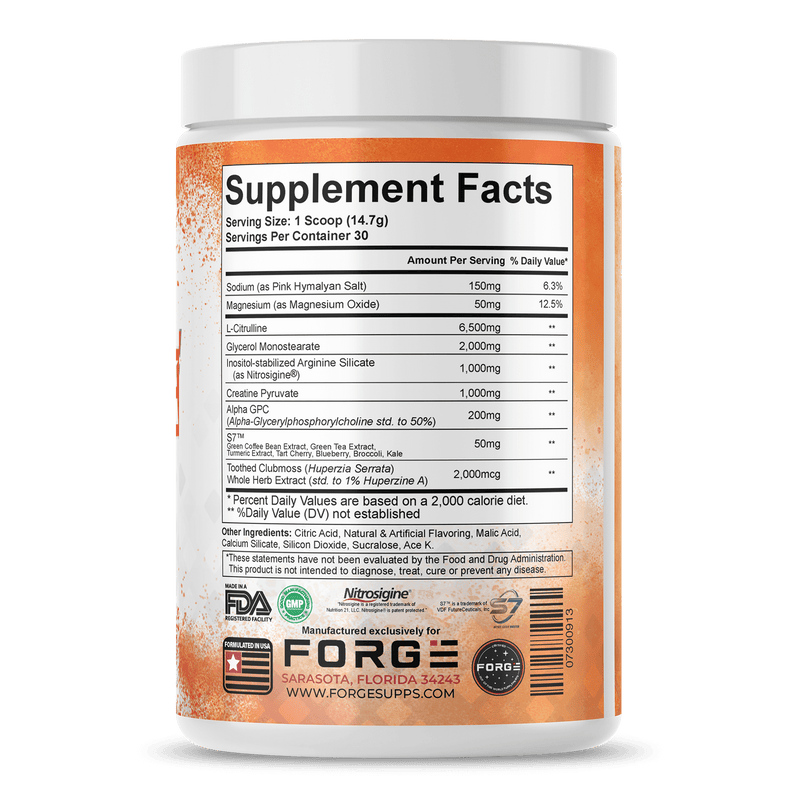 FORGE Supplements